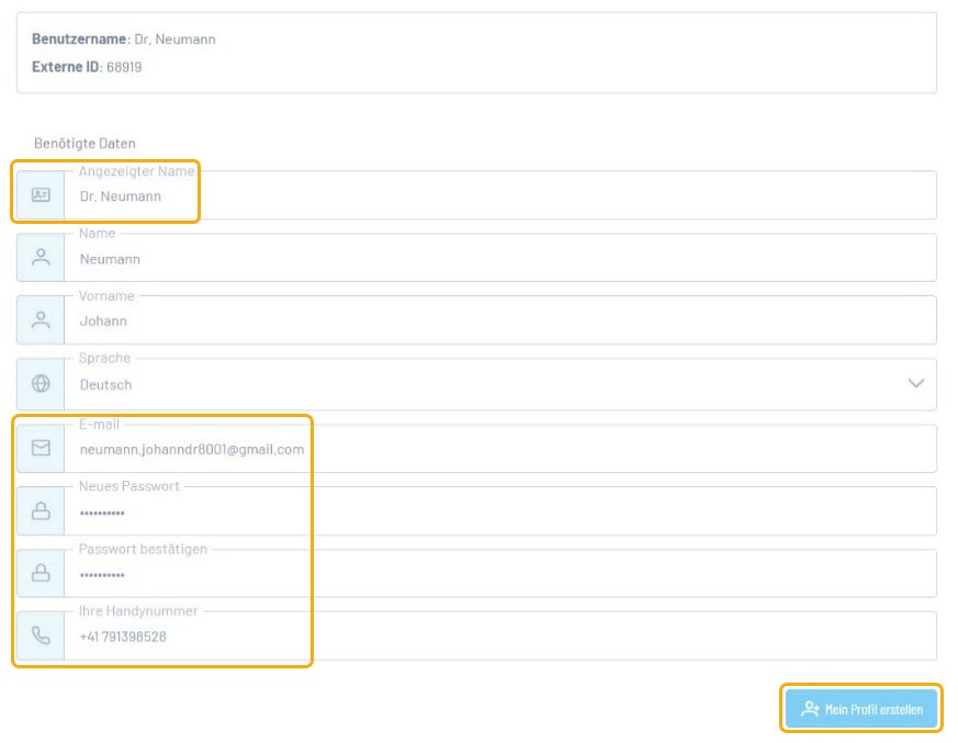 Einmalige Authentifizierung (SSO-Login)