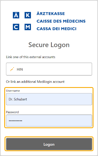 Einmalige Authentifizierung (SSO-Login)